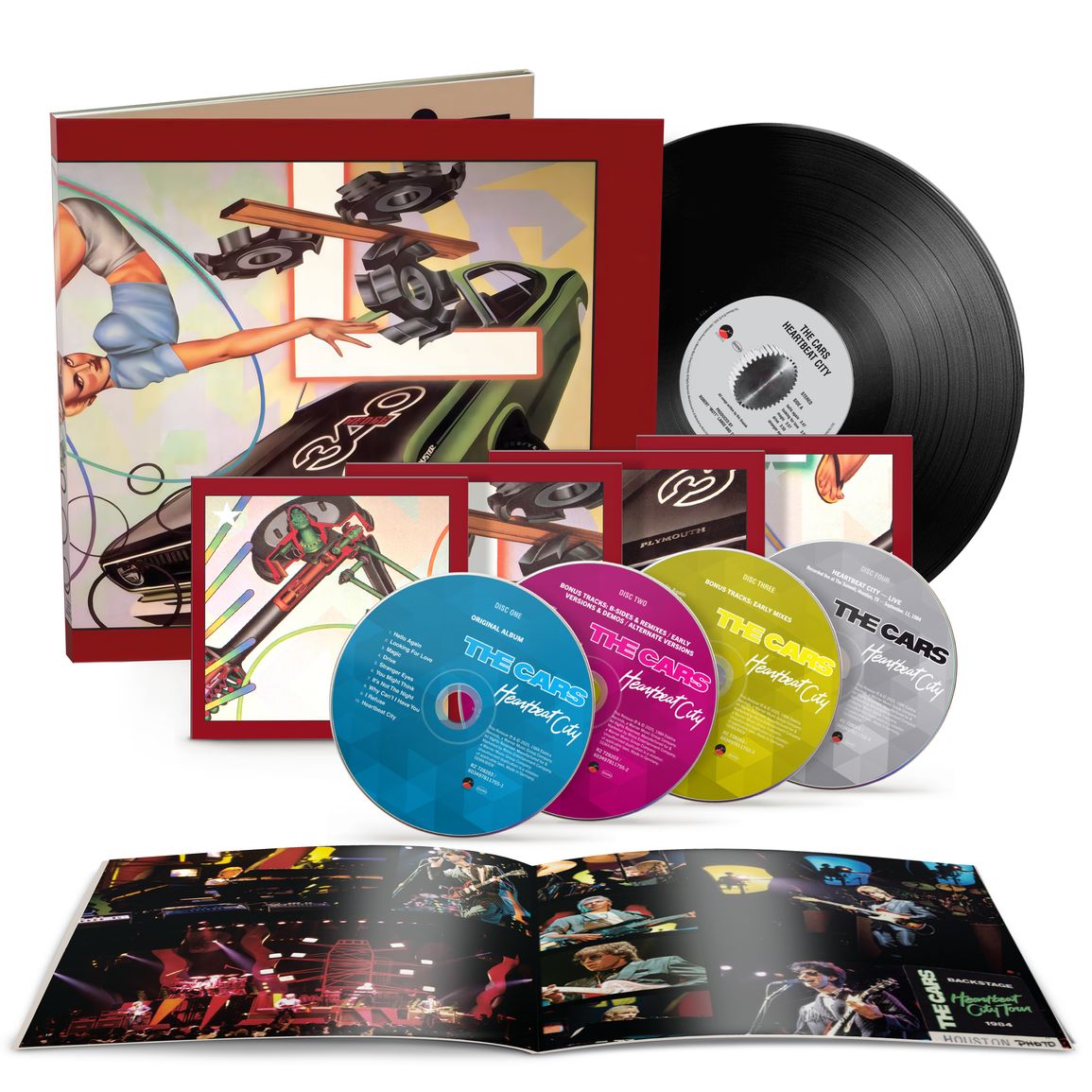 Heartbeat City (Deluxe Edition) - 4 CD + 1 Vinile - The Cars - Warner ...