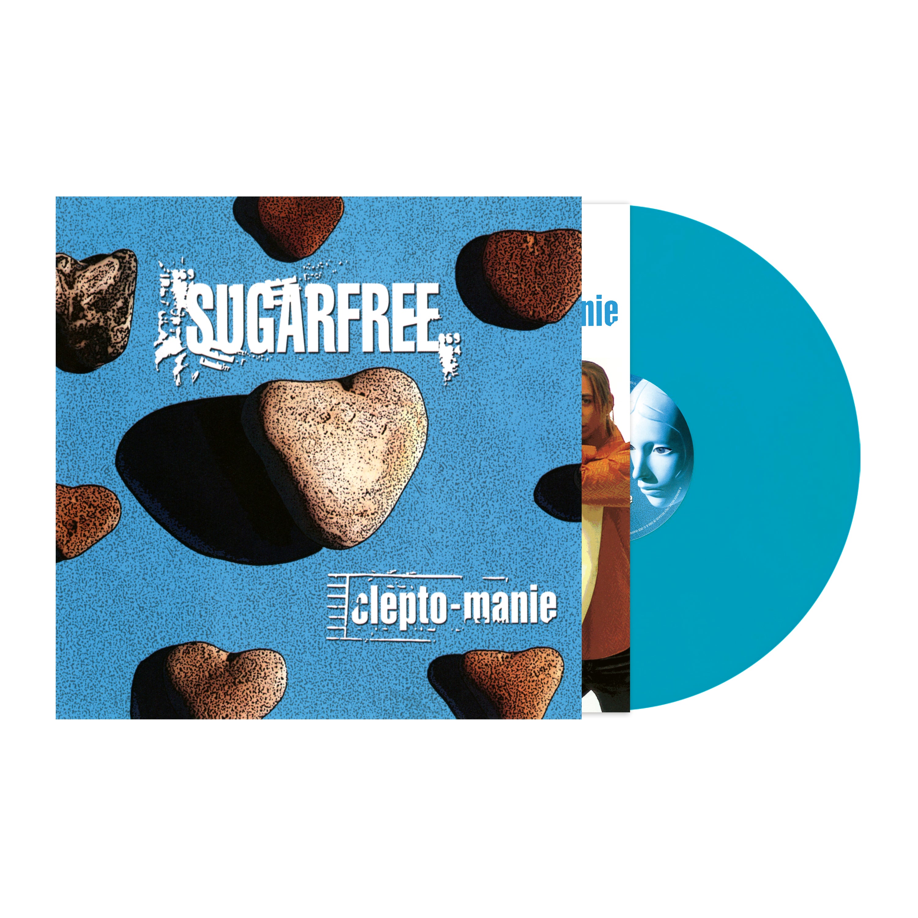 Clepto-manie - Vinile azzurro autografato - Sugarfree - Warner Music ...