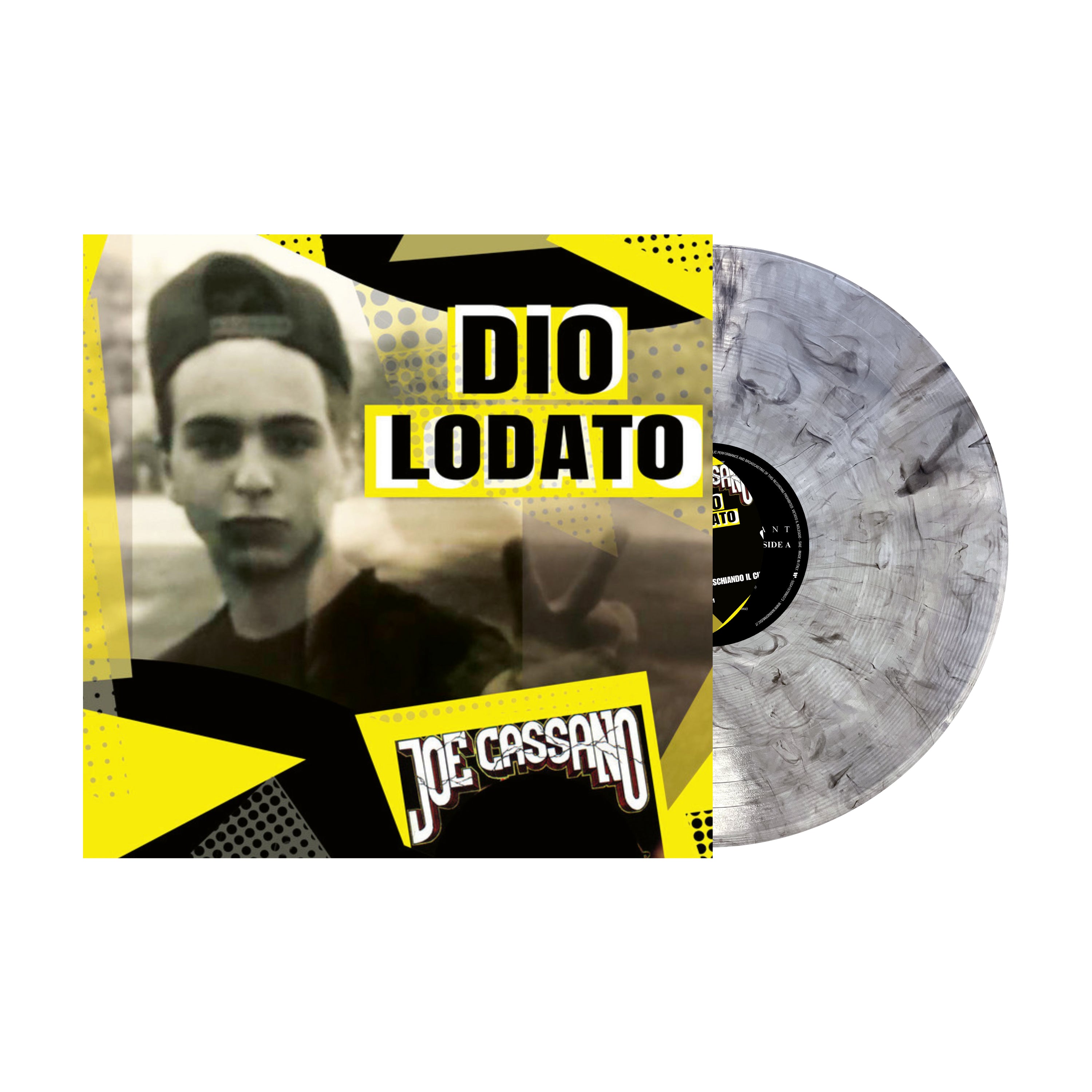 Dio Lodato Vinile 12'' Grigio/Nero Joe Cassano - Warner Music Italy Shop