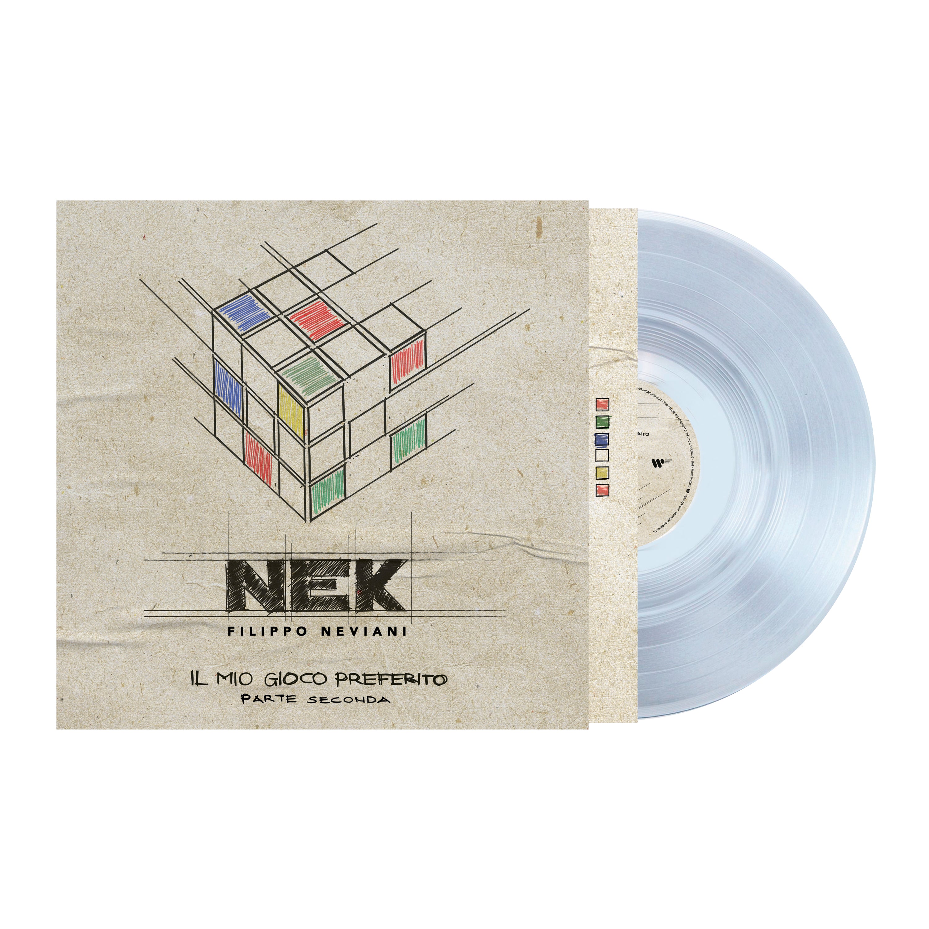 Il mio gioco preferito (Parte seconda) - Vinile cristallo - Nek ...