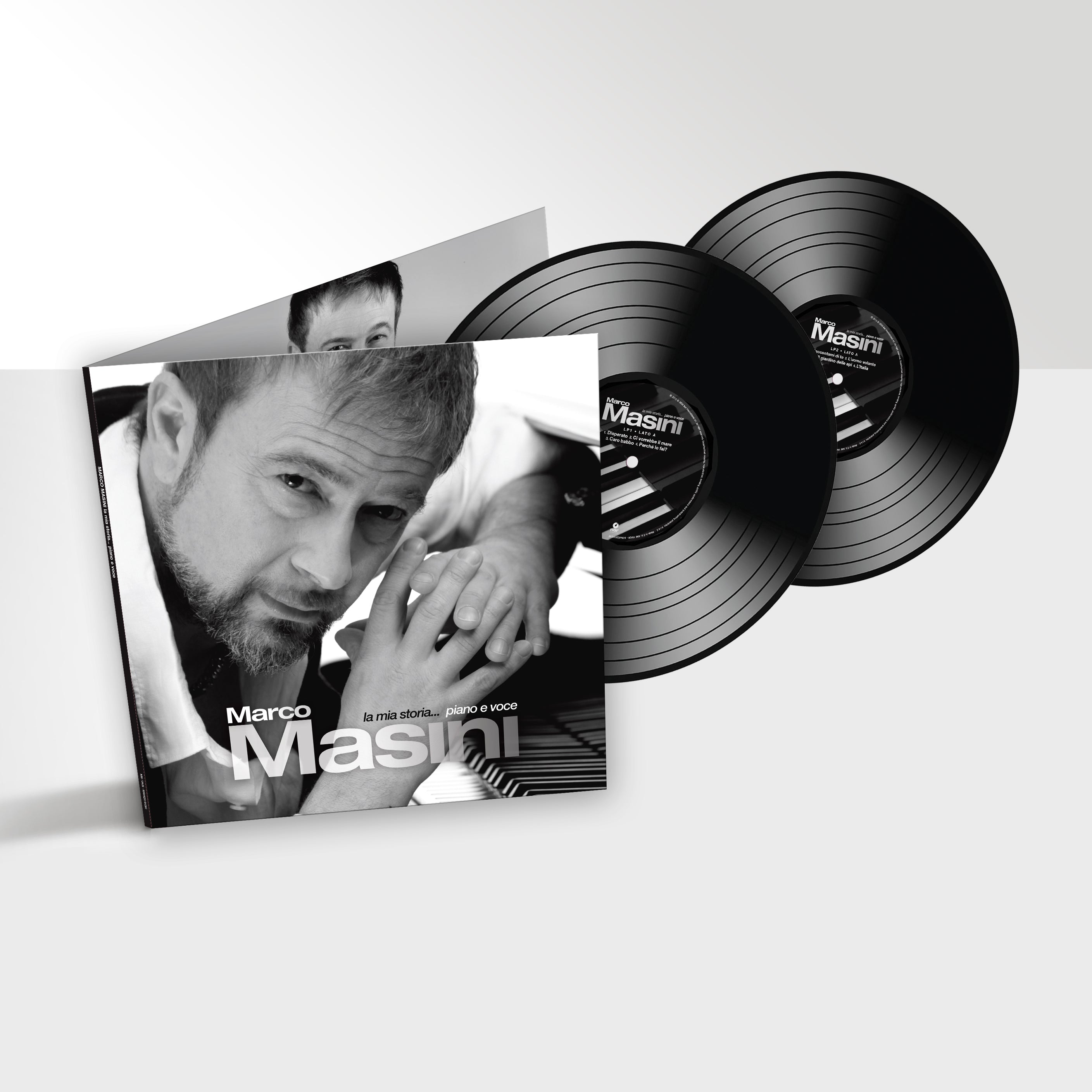 La mia storia...piano e voce - Doppio Vinile - Marco Masini - Warner ...