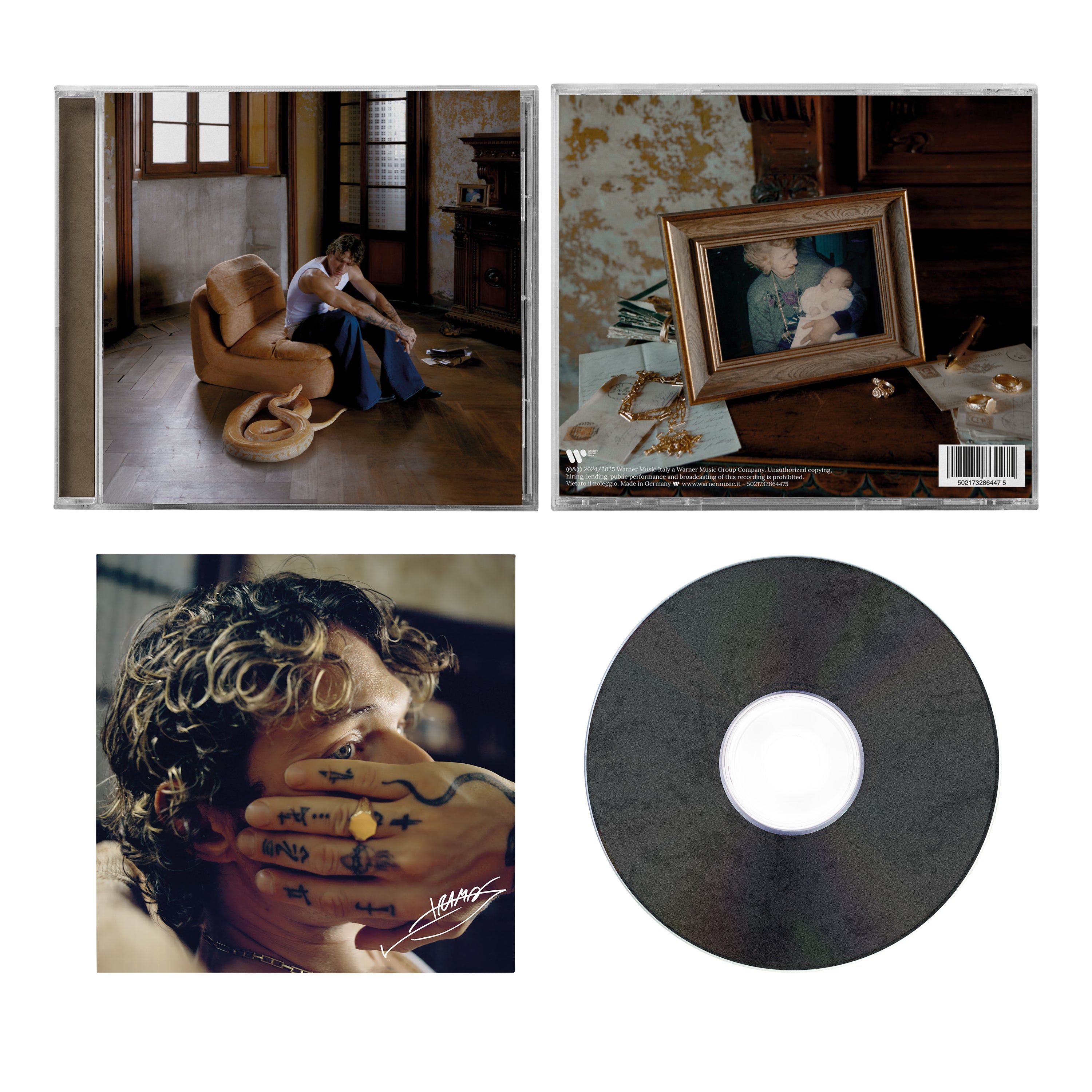 Antologia Della Vita e Della Morte - CD Autografato - Irama - Warner ...