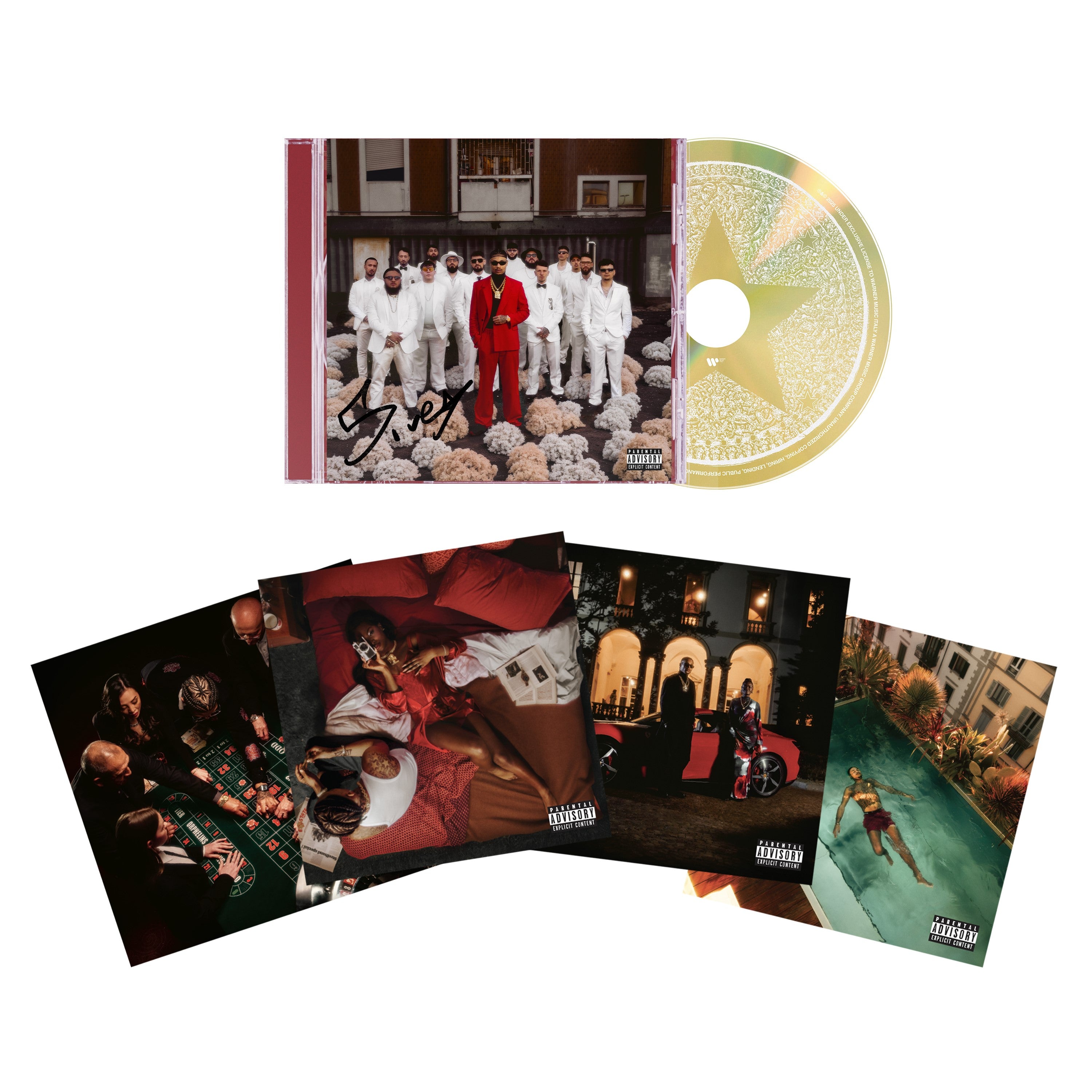 LA BELLAVITA CD autografato con Leaflet Artie 5ive - Warner Music Italy ...