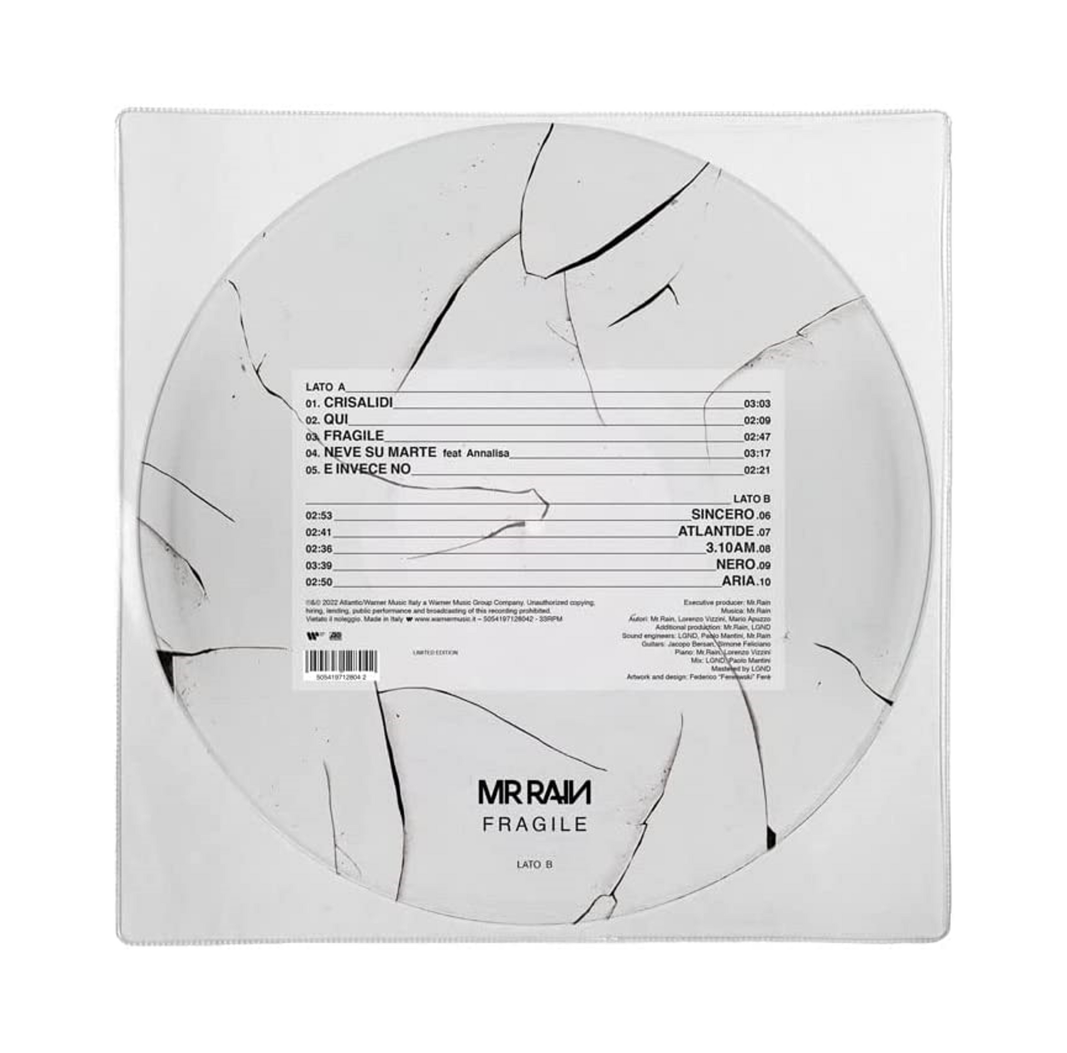 Fragile (LP Vinile Ed. Picture Disc Limitata e Numerata) – Warner Music ...