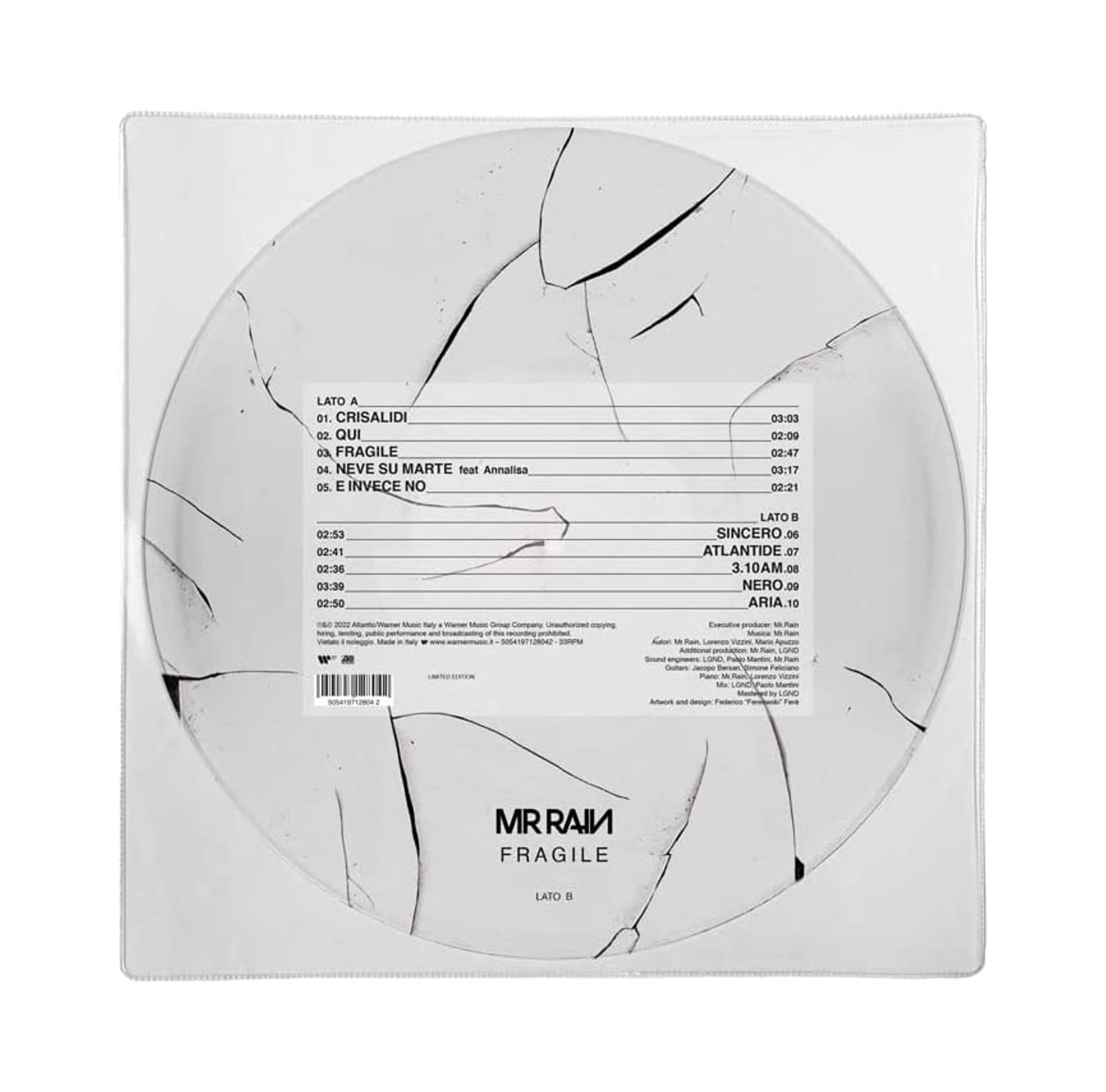 Fragile (LP Vinile Ed. Picture Disc Limitata e Numerata) – Warner Music ...
